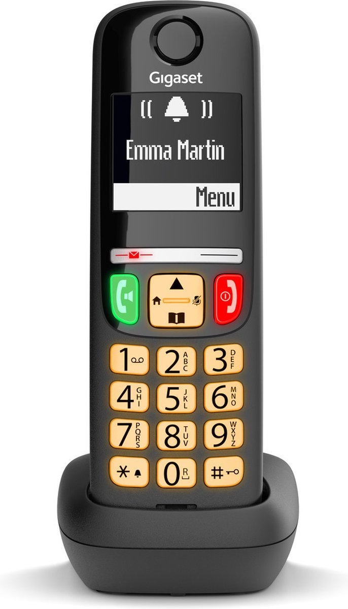 Gigaset A735 Systeem - Draadloze eenvoudiging telefoon voor senioren ...