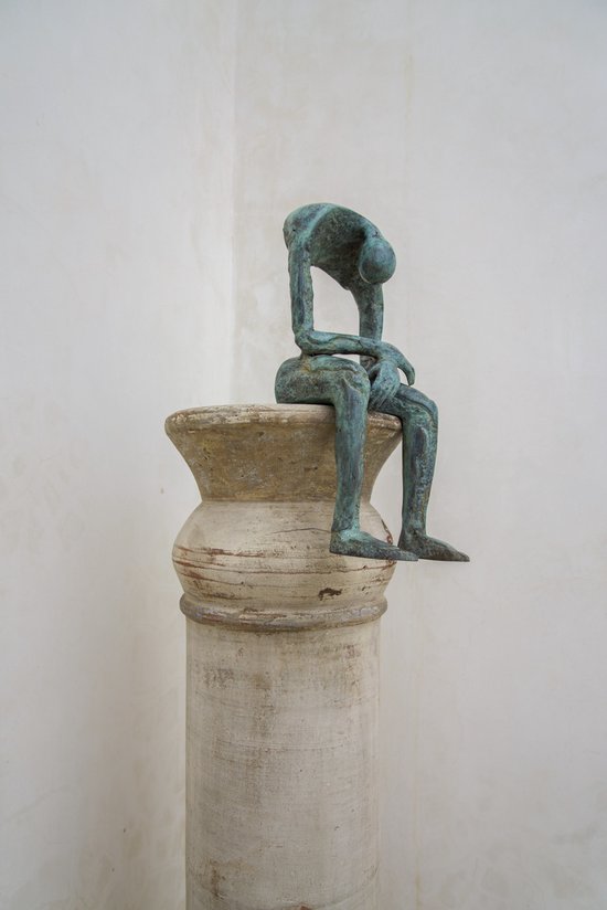 SOOKA® | Brons | Bronzen Beeld | Modern Gepatineerd Bronzen Sculptuur ...