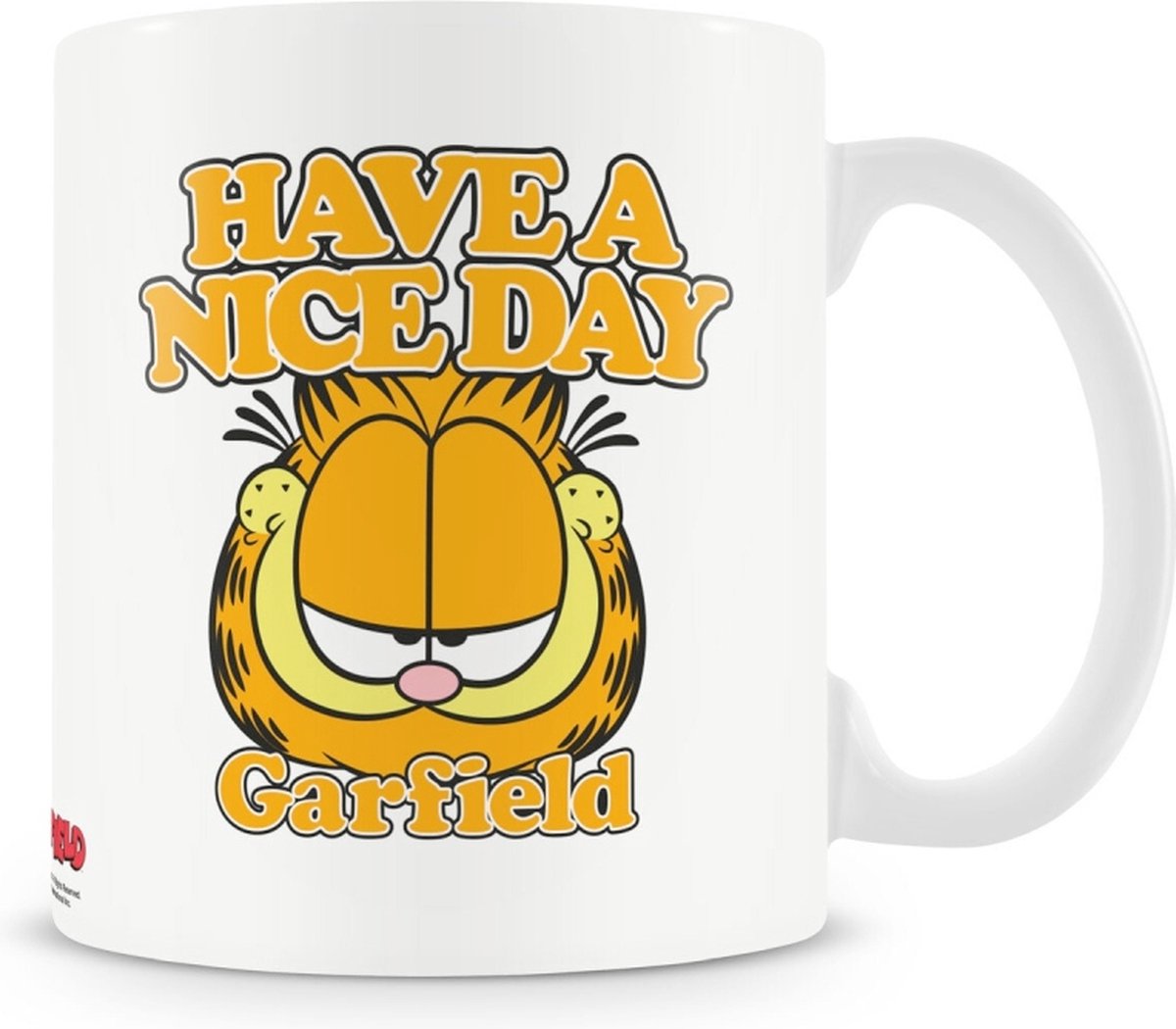Garfield Mok/beker Have A Nice Day Wit | bol