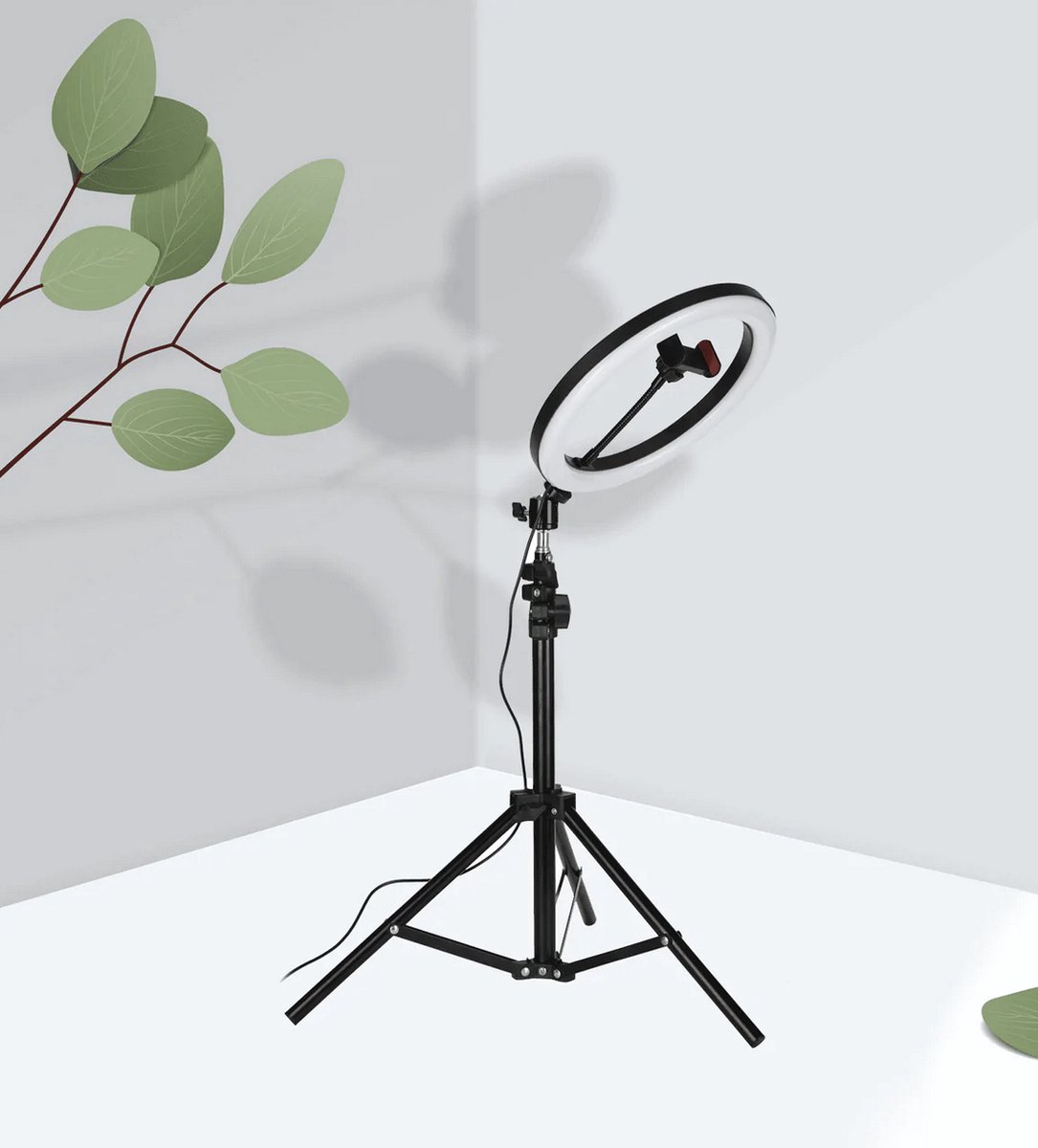 LAX GADGETS - Selfie Ring LED Light Stand with Tripod | bol.com