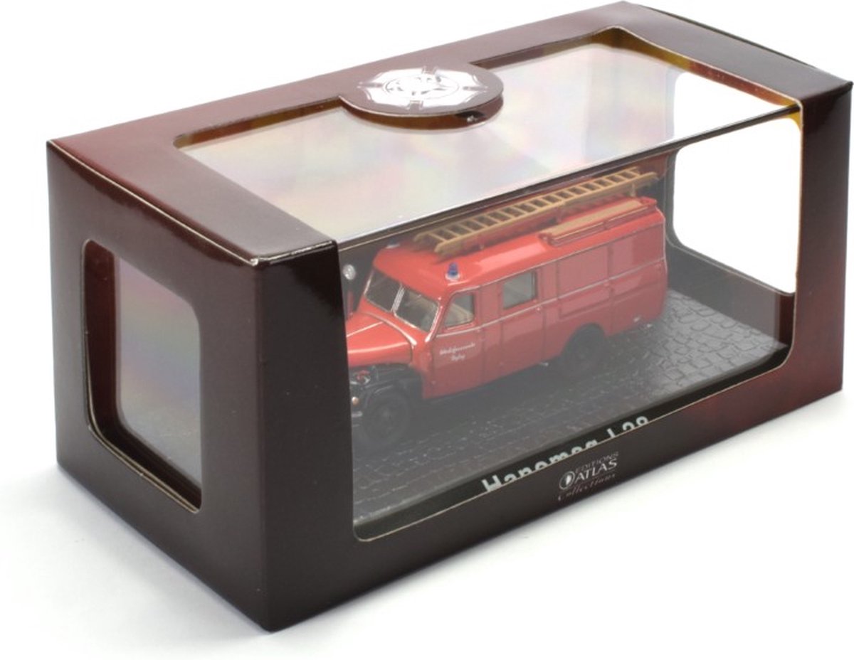 Hanomag L28 - Brandweer - Edition Atlas miniatuur auto 1:72 | bol.com