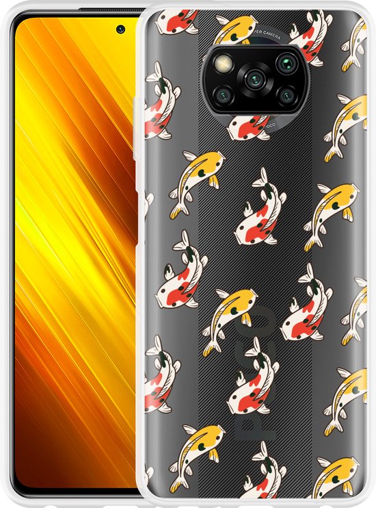 Xiaomi Poco X3 Hoesje Koi Fish - Designed by Cazy | bol.com
