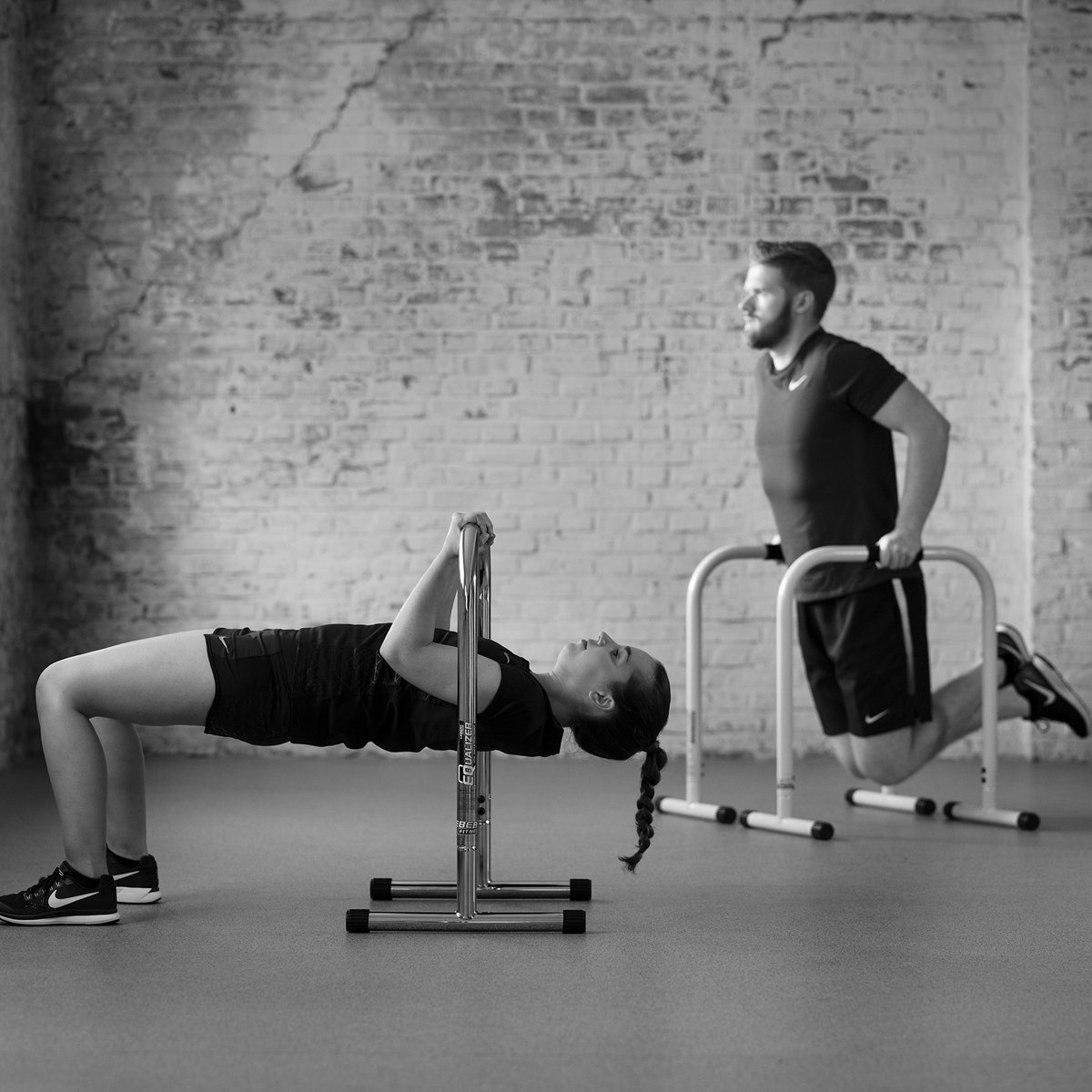 Lebert Equalizer XL Dip Bars Zwart - Dip Station - Pull Up Bar - Push ...