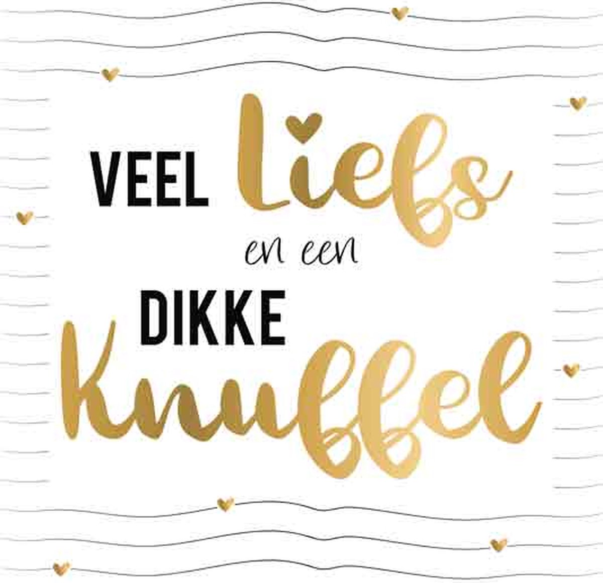 Wenskaart Daisy XL veel liefs en een dikke knuffel | bol