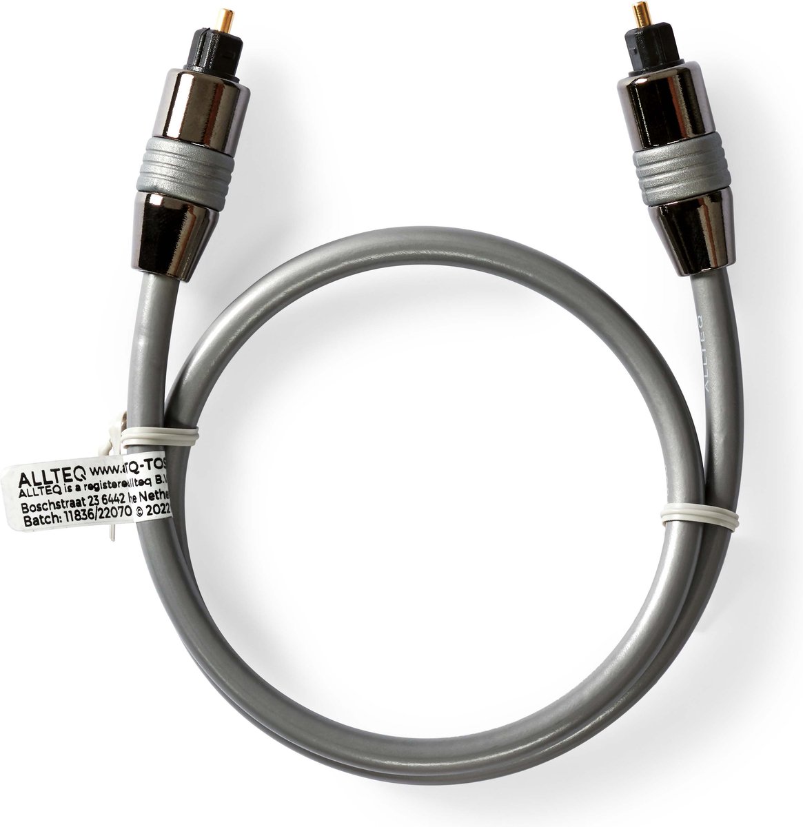 Optische kabel - Metaal - Enkel afgeschermd - 0.5 meter - Zilver ...