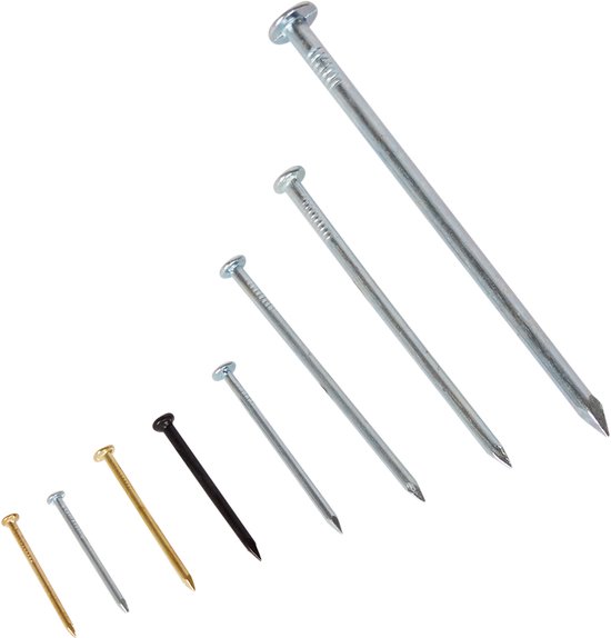 Premium spijkerset - 500 stuks - Verschillende spijkers - Inclusief box ...
