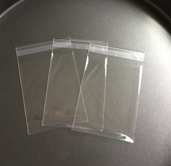 Knutselzakjes plastic - 13x13 cm - 50 stuks - Plastic Zakjes - Met ...