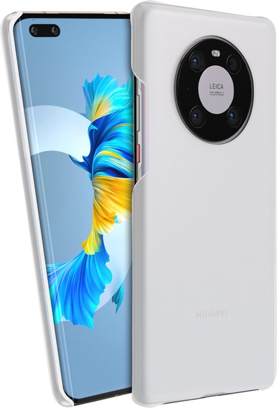 Case Geschikt voor Huawei Mate 40 Pro /Pro Plus Anti-Schok Rigide Resistent Soft Touch... | bol.com