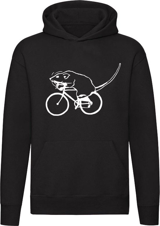Fietsende rat | Fiets | bike | dier | fietsen | knaagdier | Unisex ...