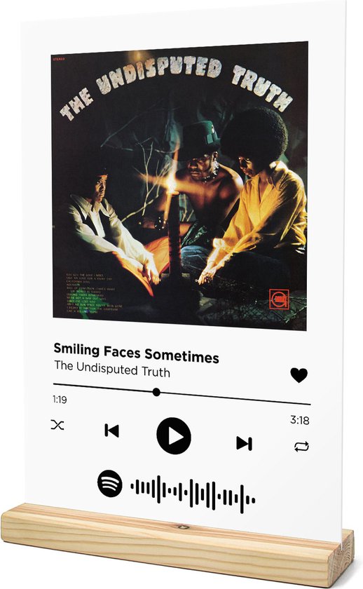 Songr Spotify Muziek Bordje - Smiling Faces Sometimes - The Undisputed ...