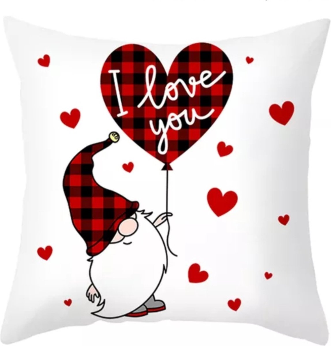 kussenhoes - romantisch - decoratie - gnoom - verrassing - liefde ...