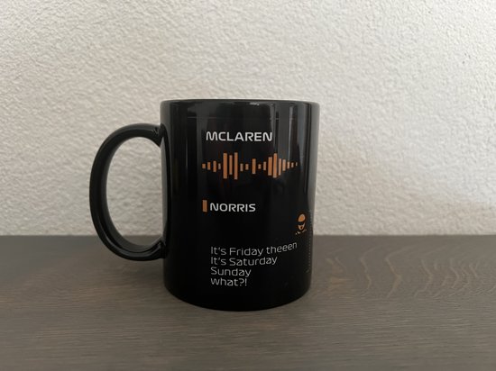 F1 Board radio mok It's Friday Lando Norris - Formule 1 | bol.com