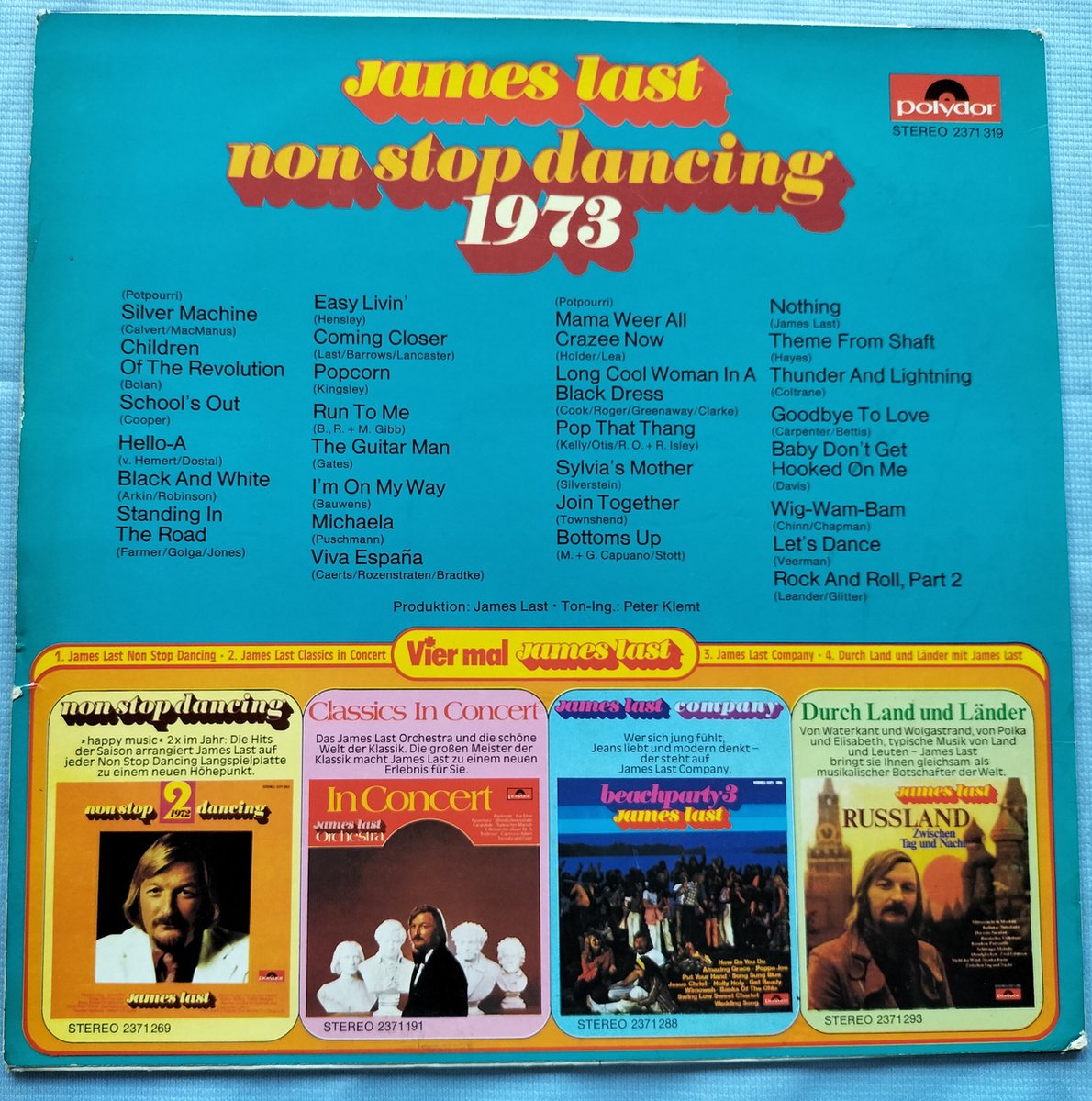 James Last – Non Stop Dancing 1973 LP, James Last | Muziek | bol.com