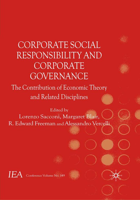 International Economic Association Series- Corporate Social ...