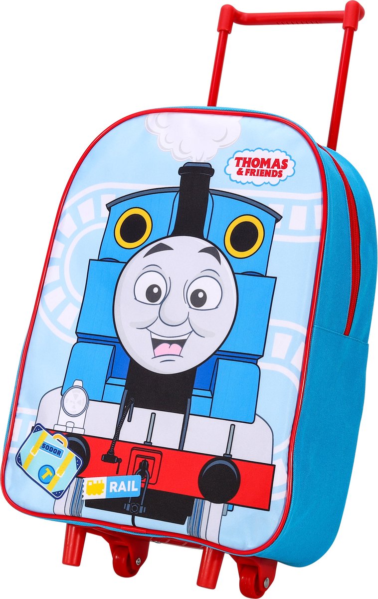 THOMAS de TREIN Trolley Koffertje - Stoere Thomas tas voor Vakantie ...