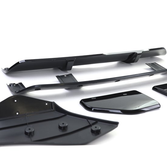 Bmw X5 F15 Met M Pakket 2013 t/m 2018 Achterbumper Diffuser Hoogglans ...