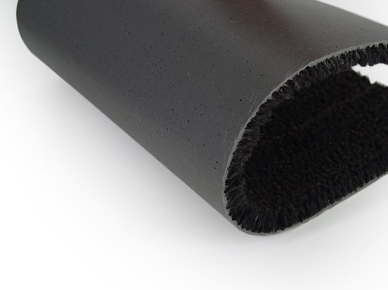 Kokosmat Antraciet Deurmat - 50 x 80 cm - Antislip rug - Slijtvast | bol