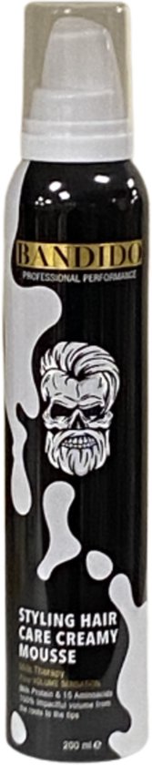 Bandido Styling Hair Care Creamy Mousse 200 ml | bol