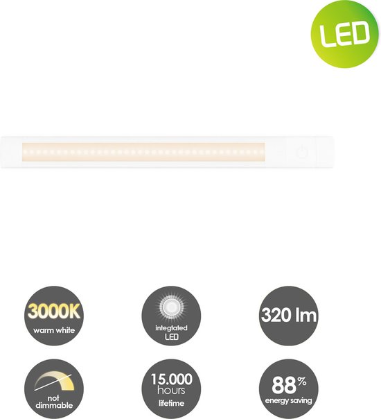 Home Sweet Home - Keukenverlichting Bar - Muurlamp LED geïntegreerd ...