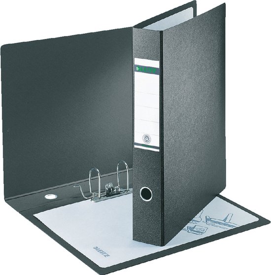 Ordner A3 Hoog Karton Leitz 1072 Zwart | bol