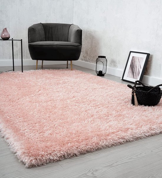 Tapijt Kinderkamer - Slaapkamer - Roze - Hoogpolig Tapijt - 60x40cm ...