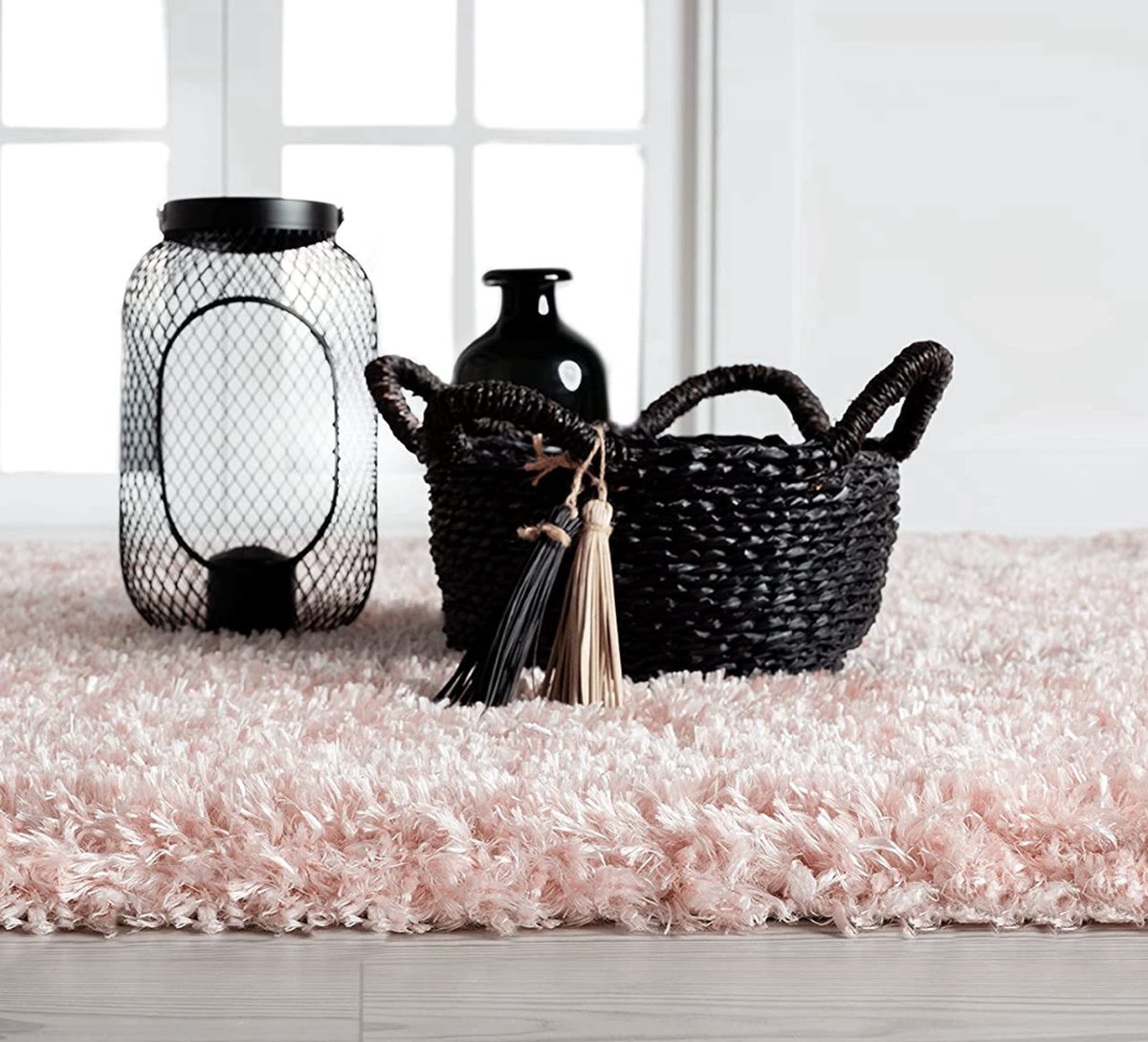 Tapijt Kinderkamer - Slaapkamer - Roze - Hoogpolig Tapijt - 60x40cm ...
