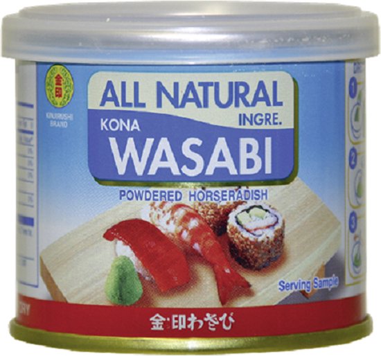 Kinjirushi Groen Mierikswortel Wasabi Poeder - 10 x 25g Doos | bol