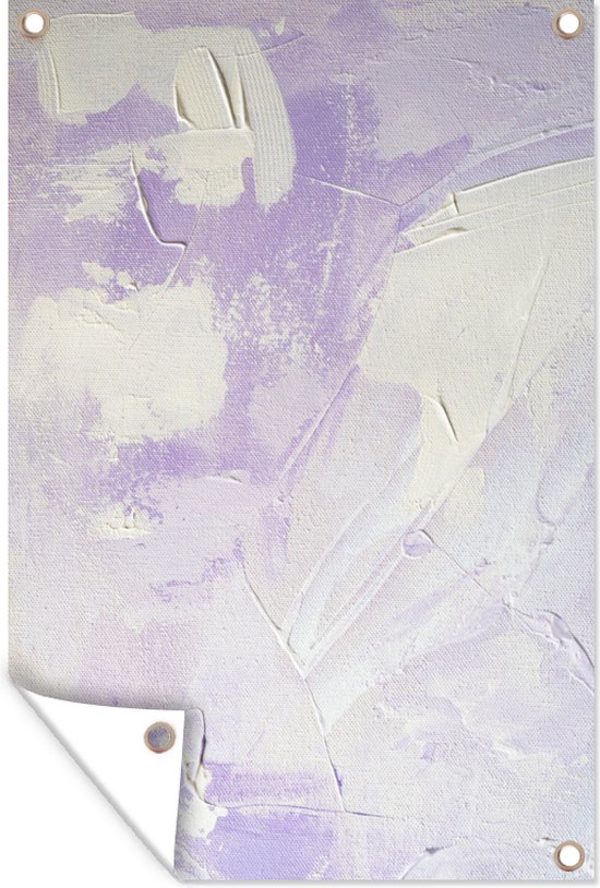 Tuinposter - Verf - Design - Abstract - Schuttingdoek - Poster voor in ...