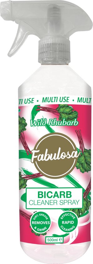 Fabulosa Wild Rhubarb Bicarb Cleaner Spray 500ML | bol