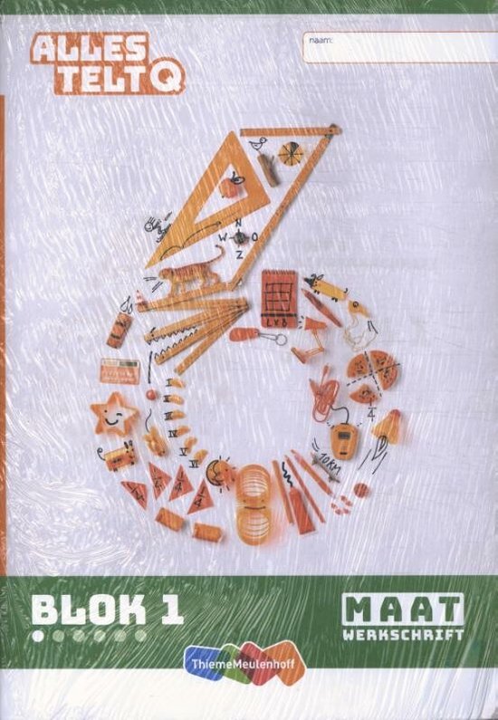 Alles telt Q blok 1 t/m 3 groep 6 maat Leerwerkschriften | 9789006112313 | Boeken | bol