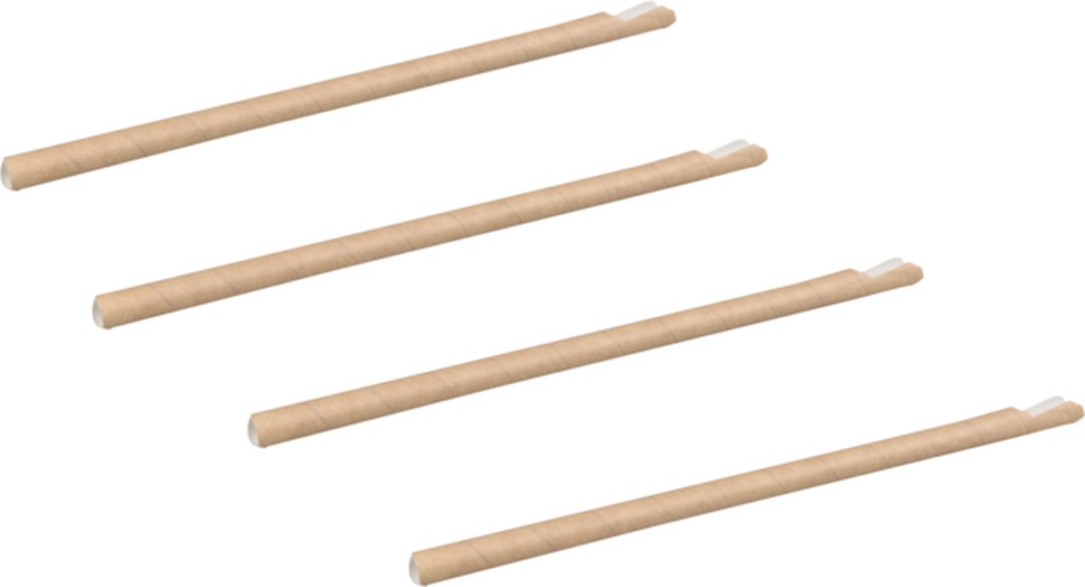 Biodore Rietje - lepelrietje - kraftpapier - 230mm - naturel - 1200 ...