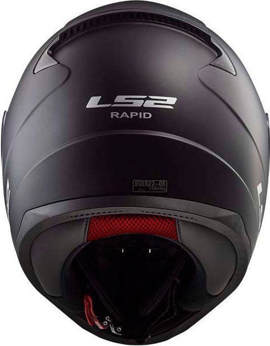 LS2 Rapid Solid Volledige Gezicht Helm -Matt Black 65-66 cm | bol.com