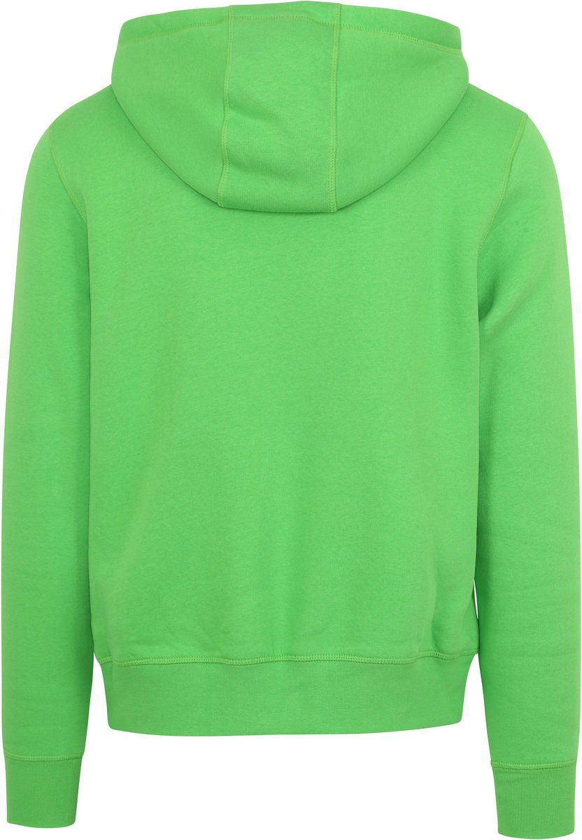 Tommy Hilfiger - Hoodie Fel Groen - Maat XL - Regular-fit | bol.com