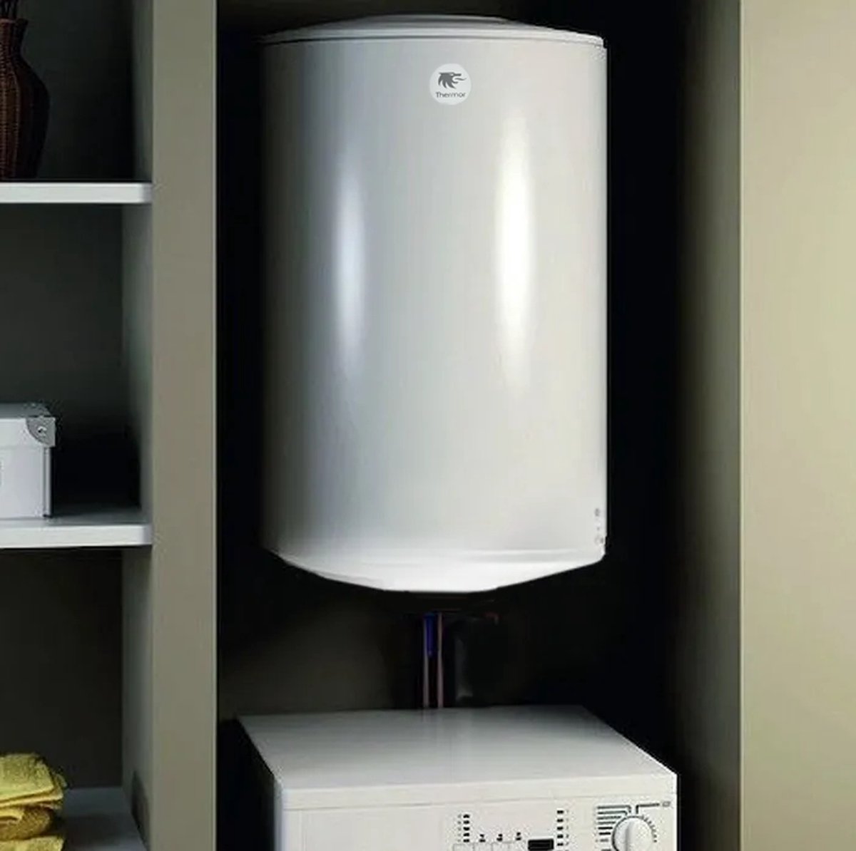Thermor Nemo Go elektrische boiler 100 liter 12 kW tapwaterprofiel ...