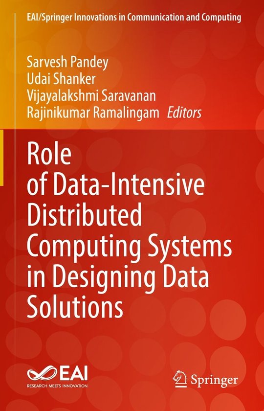 EAI/Springer Innovations in Communication and Computing - Role of Data-Intensive... | bol.com