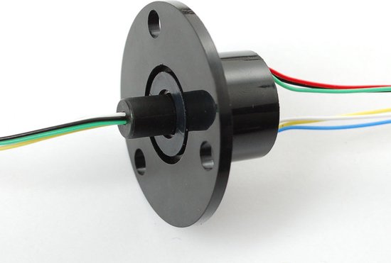 Slip Ring with Flange - 22mm diameter, 6 wires, max 240V @ 2A Adafruit ...
