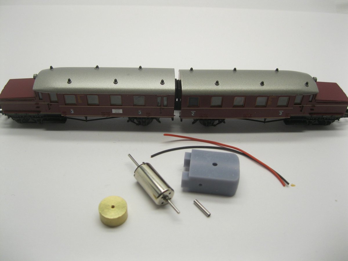 micromotor NR008F motor ombouwset voor Roco 23010-23012, 23390-23391 ...