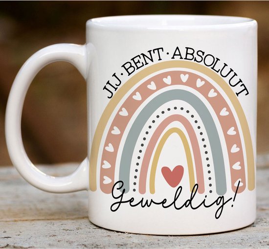 Jij bent absoluut geweldig - Beker - Cadeau voor iedereen - You are ...