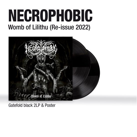 Necrophobic - Womb of Lilithu (Re-issue 2022) (LP), Necrophobic ...
