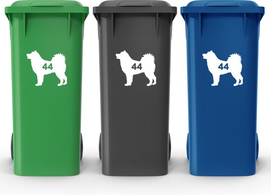 Autocollants conteneurs - Lot de 4 pièces à prix réduit - 15x20 cm ...