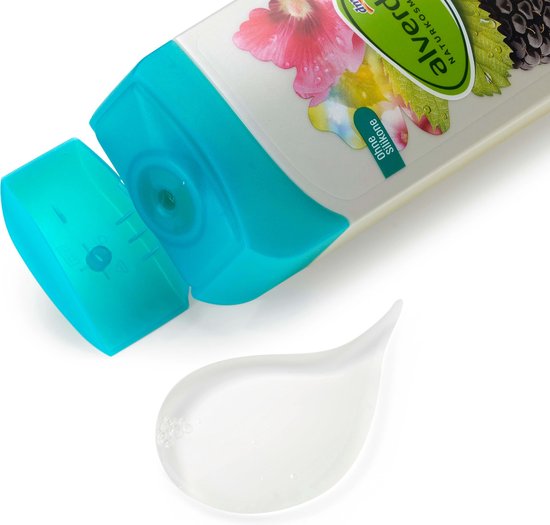 alverde NATURKOSMETIK Shampoo Family Biologische mallow - braam, 300 ml ...
