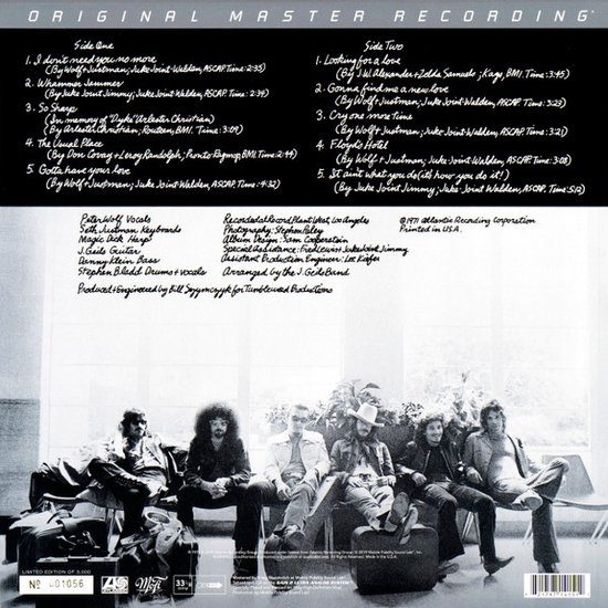 Morning After, J. -Band- Geils | LP (album) | Muziek | bol