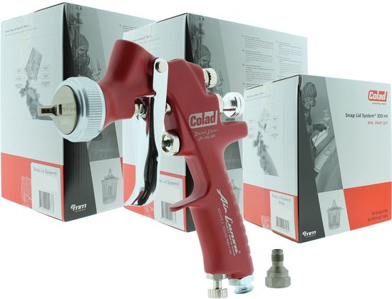 COLAD Snap Lid 130 mu + IWATA verfspuit ACTIE | bol