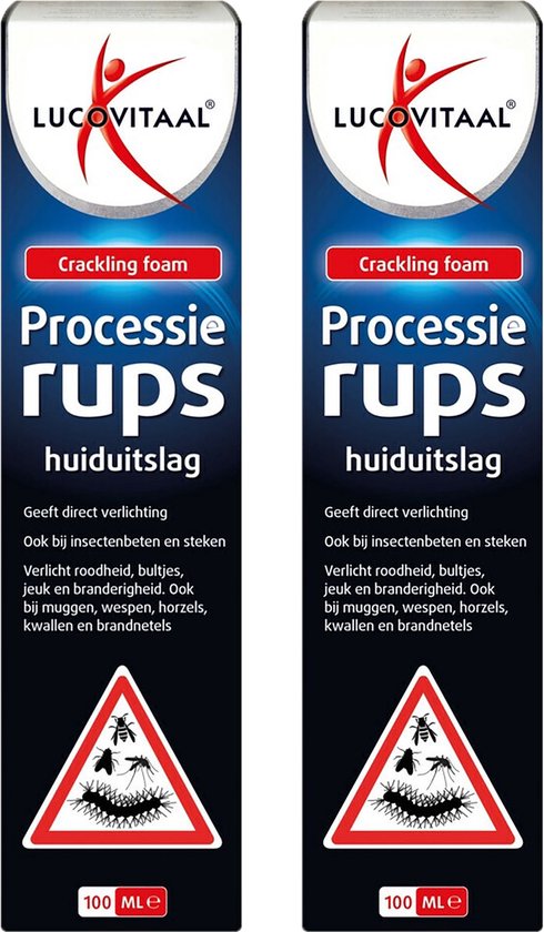 Lucovitaal Processierups Huiduitslag 2 x 100 ml | bol