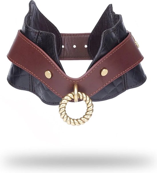 Liebe Seele Le Collar et la laisse de posture en cuir équestre ...