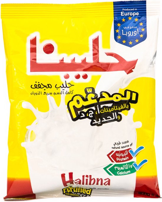 Halibna Instant Melk Poeder 800 Gram Zak | bol.com