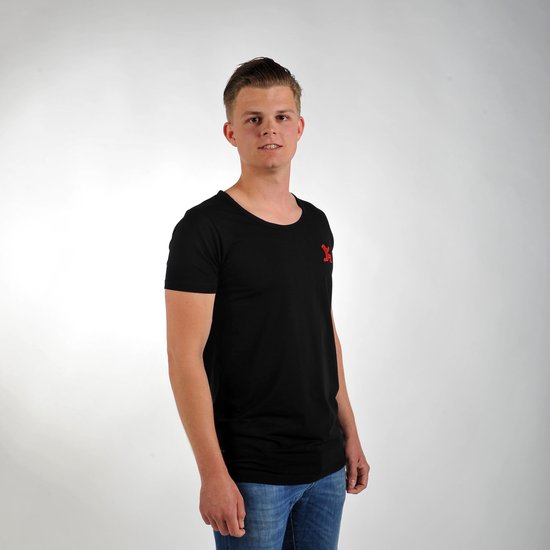 Imperatore - Andy van der Meijde t-shirt - zwart - rood logo - Maat S | bol