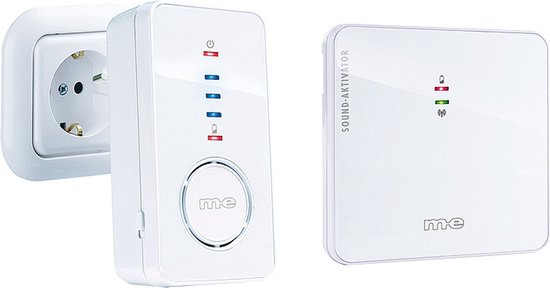 M-E BELL 320 Deurbel-VERSTERKER SET - draadloos | bol