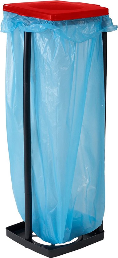 Top Star Afvalzakhouder met deksel, max. 120 liter, voor keuken, garage ...