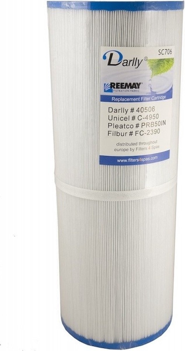 Spa filter Darlly SC706 (C-4950 ) 33.8 cm x 12.5 cm | bol.com